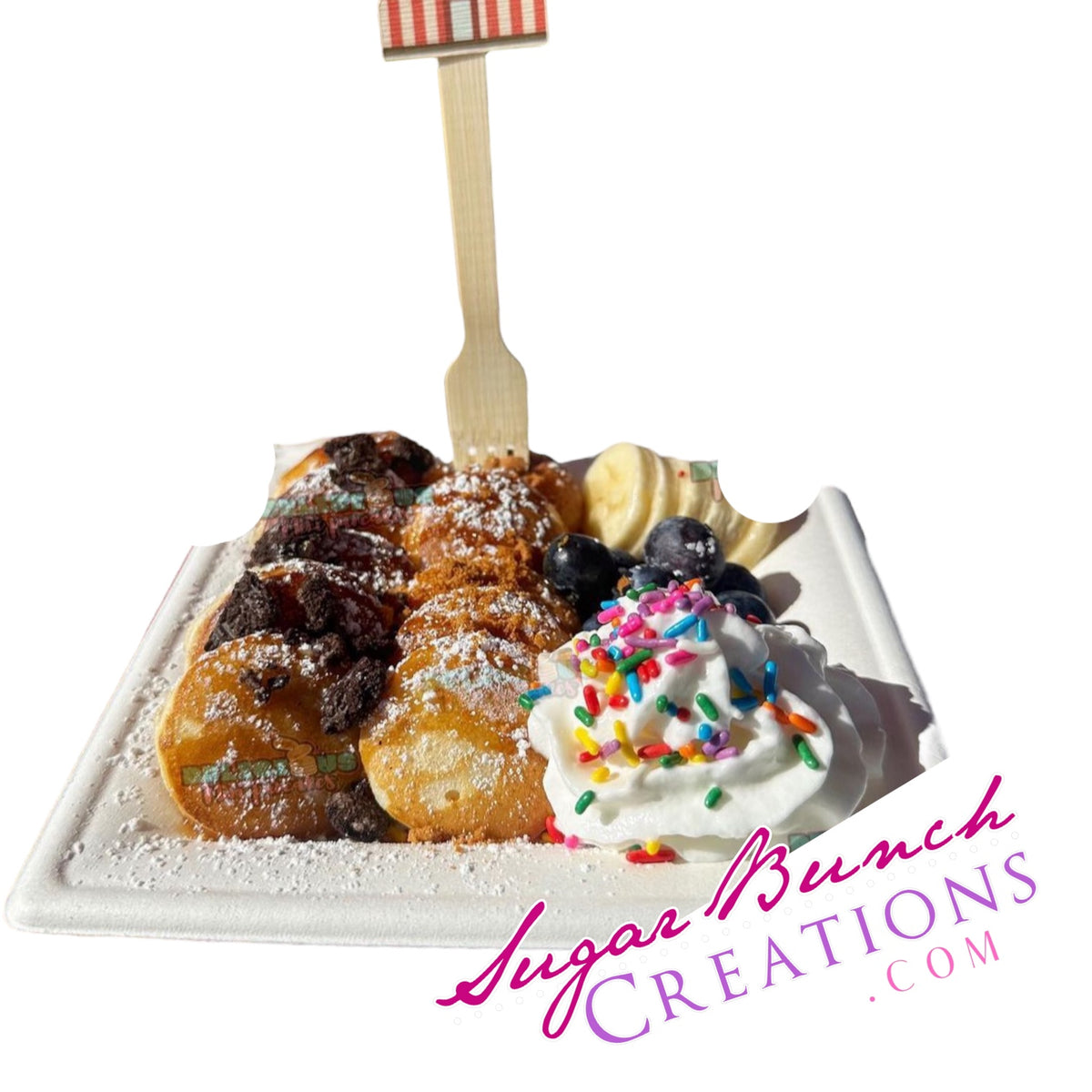 Mini Pancake Topping Station – Sugar Bunch Creations